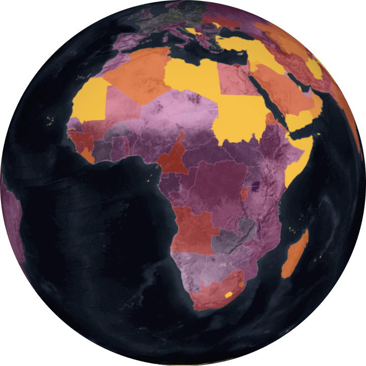 Half-Earth Project Map